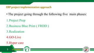 Nhif erp progress report | PPTX | Computer Software and Applications | Computing
