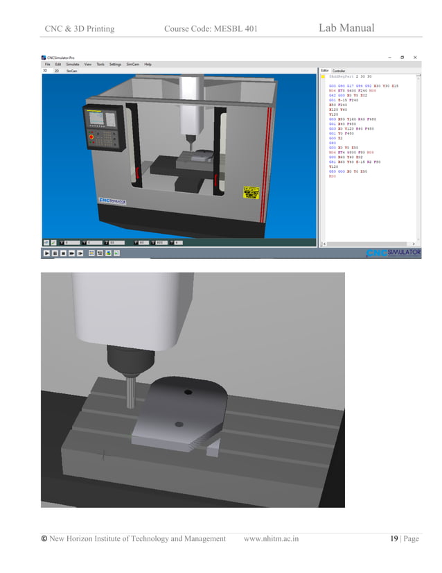 CNC & 3D Printing Lab Manual | PDF