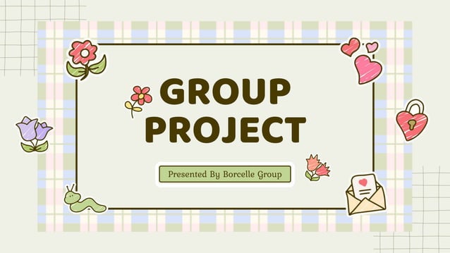 group project slide show outline for student | PPTX