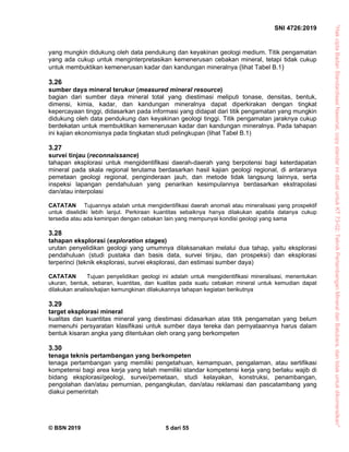 Nhk mpc 11_sni 4726-2019 phe, es, ec mineral | PDF
