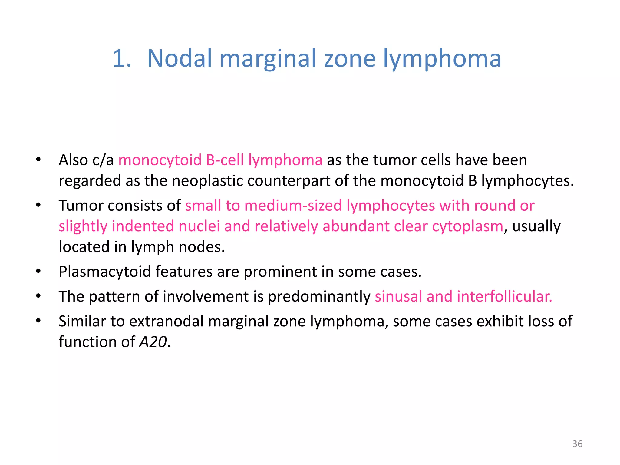 Non hodgkin lymphoma | PPTX