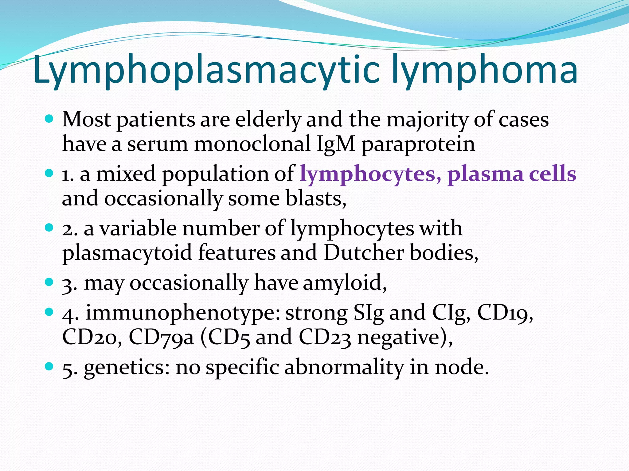 Non Hodgkin Lymphoma, cytology. | PPTX