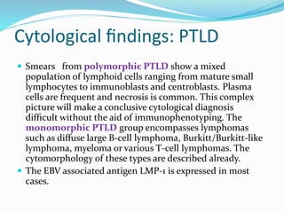 Non Hodgkin Lymphoma, cytology. | PPTX