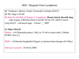Non Hodgkin Lymphoma | PPTX