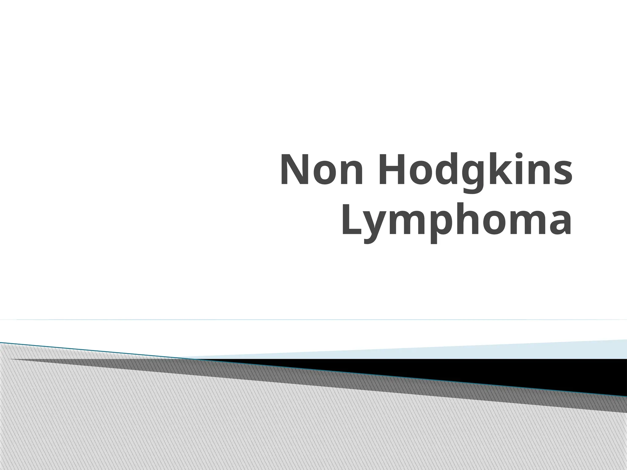 Non Hodgkin Lymphoma pathology pathology.pptx | Blood Disorders | Diseases and Conditions