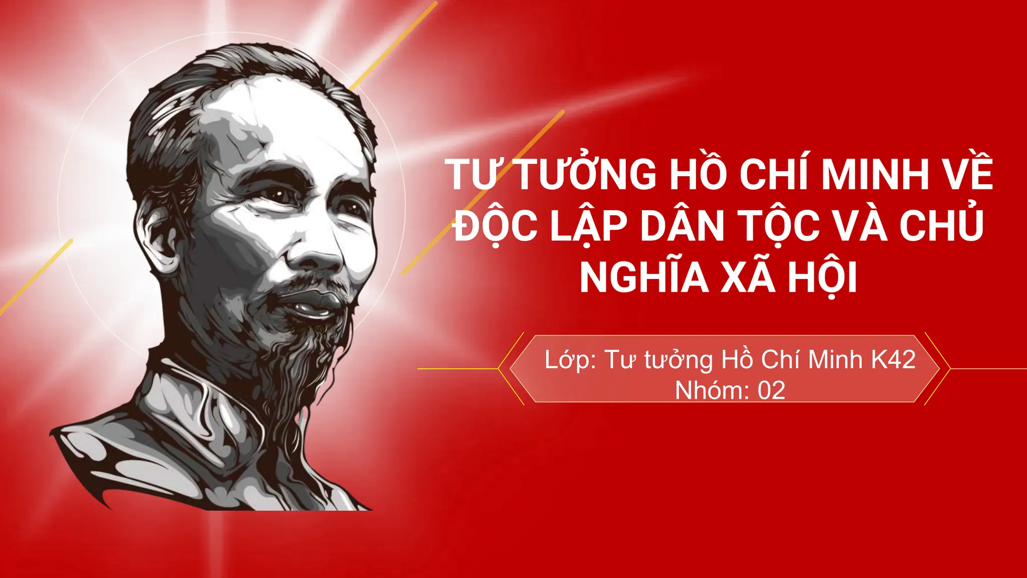 Tư tưởng Hồ Chí Minh về độc lập dân tộc và CNXH | PPTX