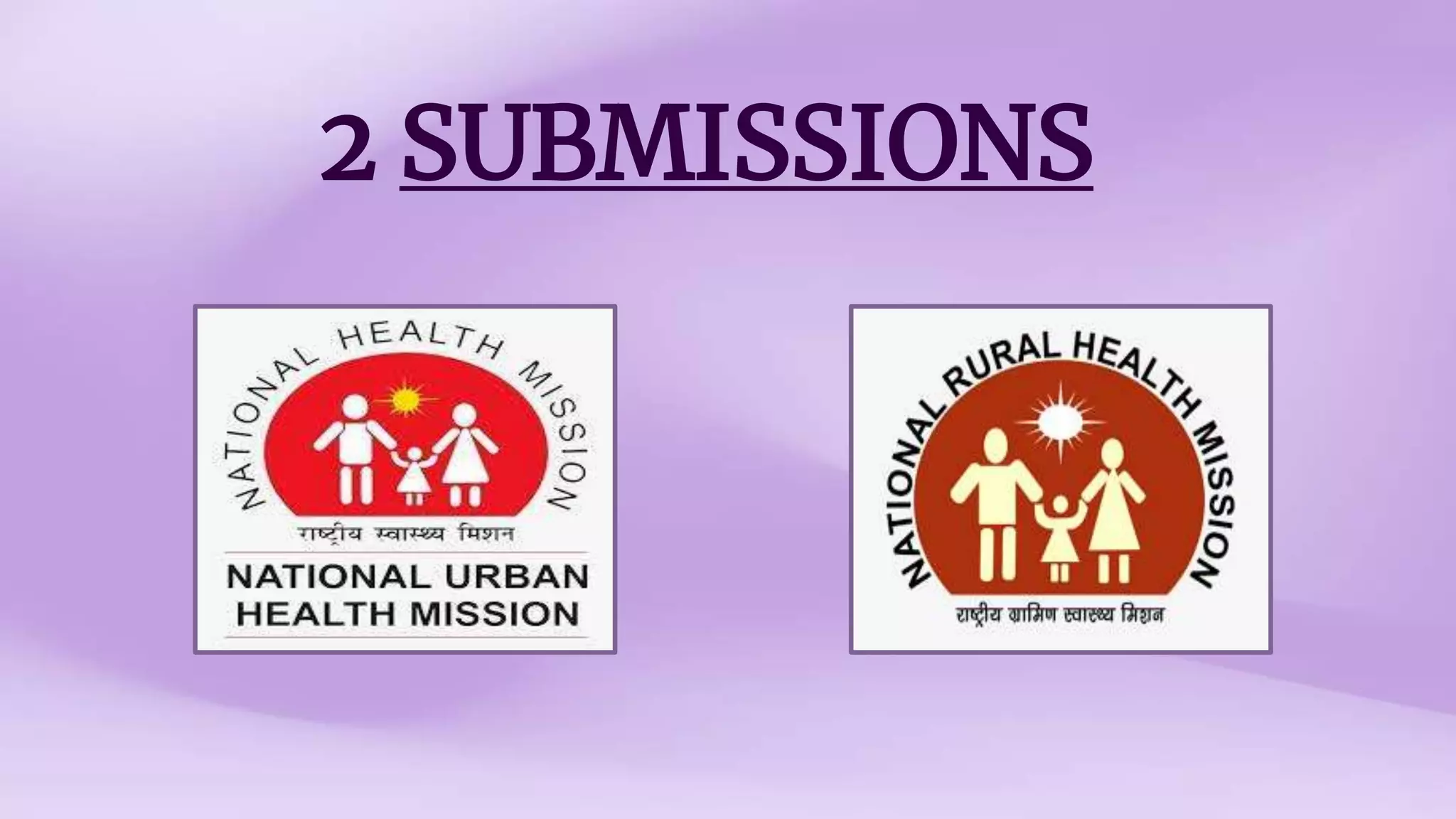 NATIONAL HEALTH MISSION | PPTX