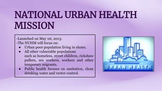 NATIONAL HEALTH MISSION | PPTX