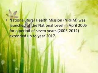 NHM - NRHM & NUHM | PPTX