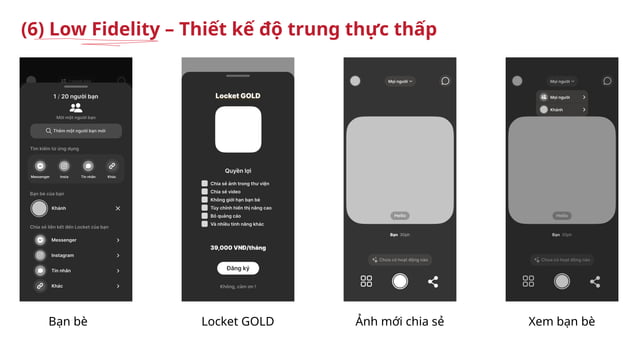 Case study: Research UX UI Locket Widget App | PPTX