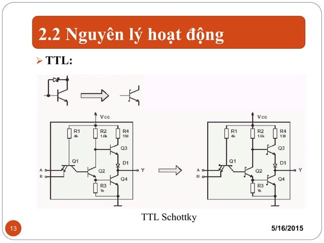Giao tiếp TTL-CMOS | PPTX