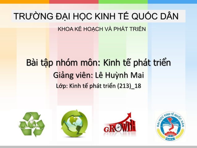 Nhóm 6 slide chuyển dịch cơ cấu kinh tế trong quá trình phát triển kinh tế việt nam | PPTX