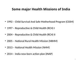 National Health Mission- an overview of t | PPT