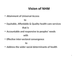 National Health Mission- an overview of t | PPTX