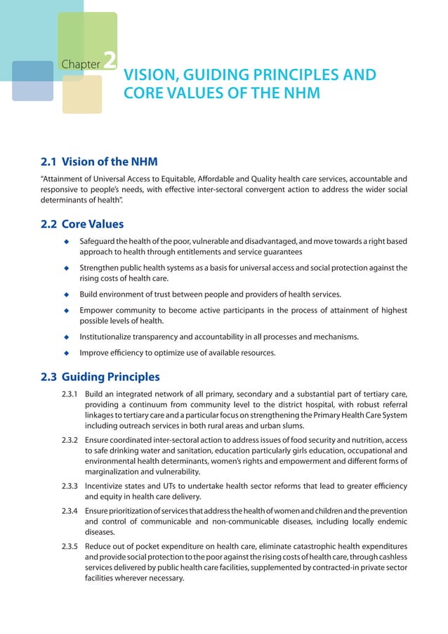 Nhm framework for_implementation | PDF | Healthcare Industry | Industries