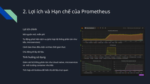 Something about Prometheus, dimensional data model, flexible query language, efficient time ...