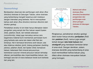 Ringkasan Geomorfologi (morfotektonik) Sym | PPTX