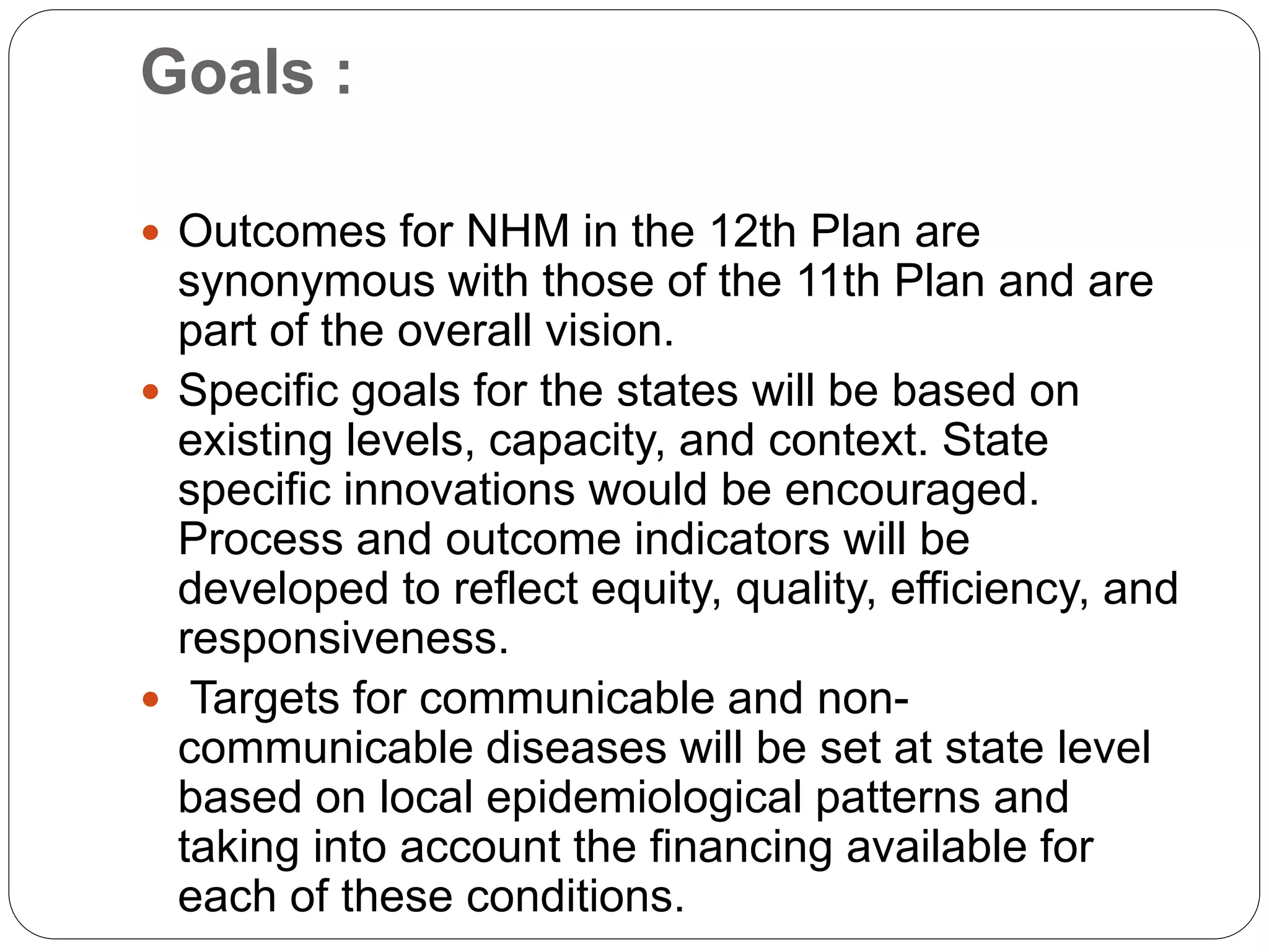 National health mission (NHM) | PPTX