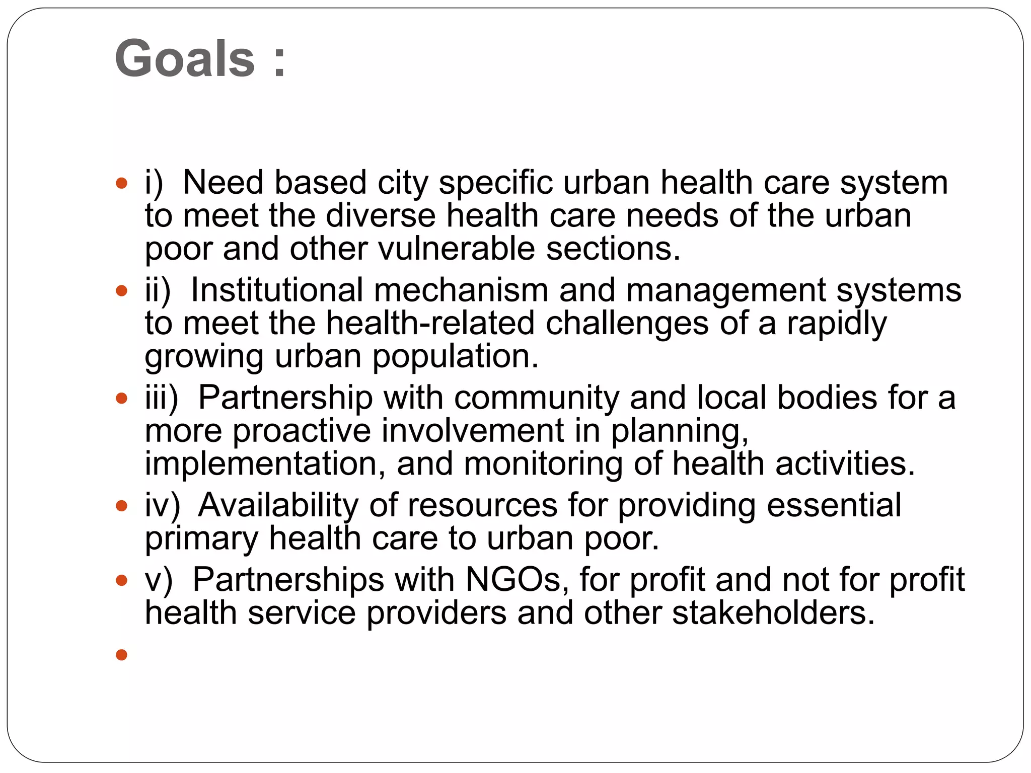 National health mission (NHM) | PPTX