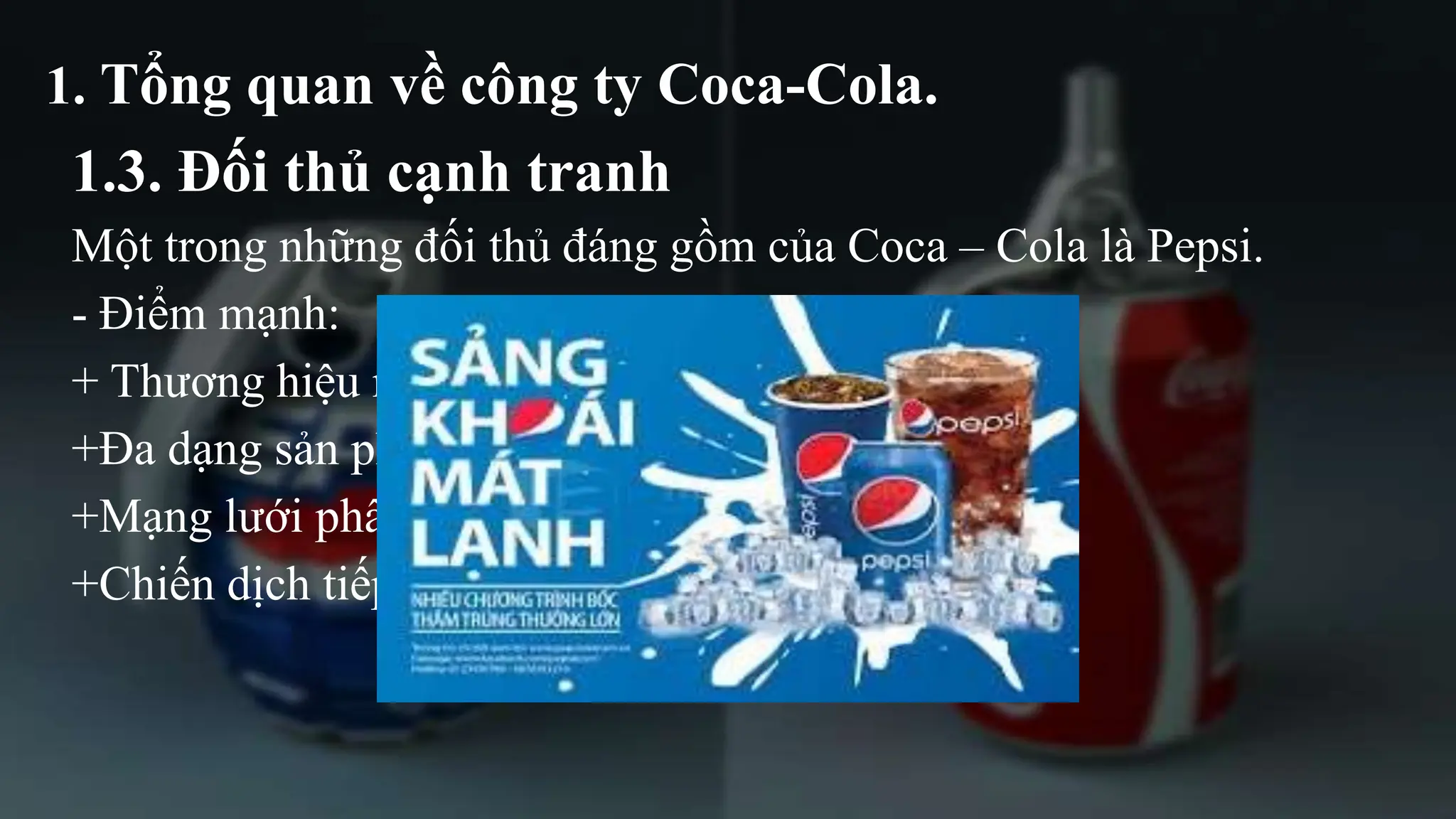 bài giảng powerpoint về cocacola mới làm | PPTX