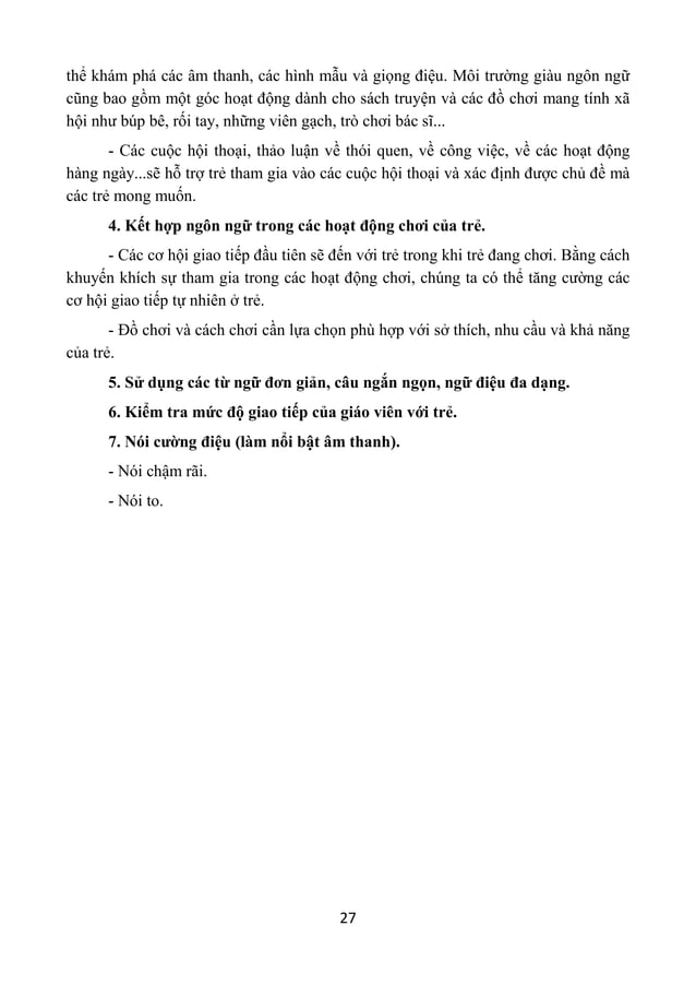 Những kỹ năng đặc thù trong giáo dục hòa nhập trẻ khuyết tật | PDF