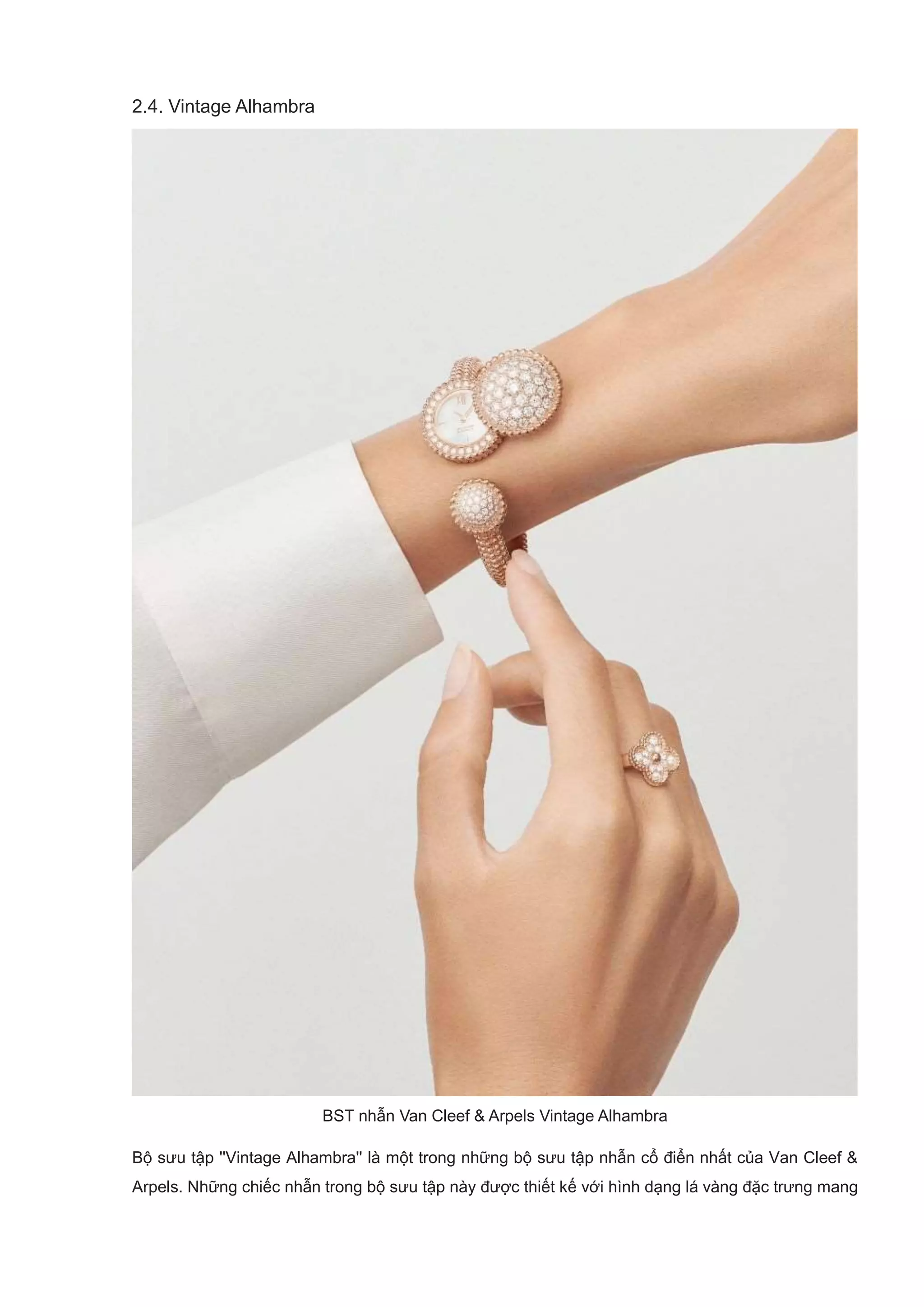 Nhẫn Van Cleef & Arpels | PDF