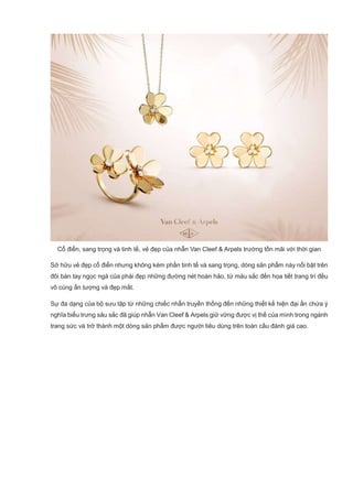Nhẫn Van Cleef & Arpels | PDF