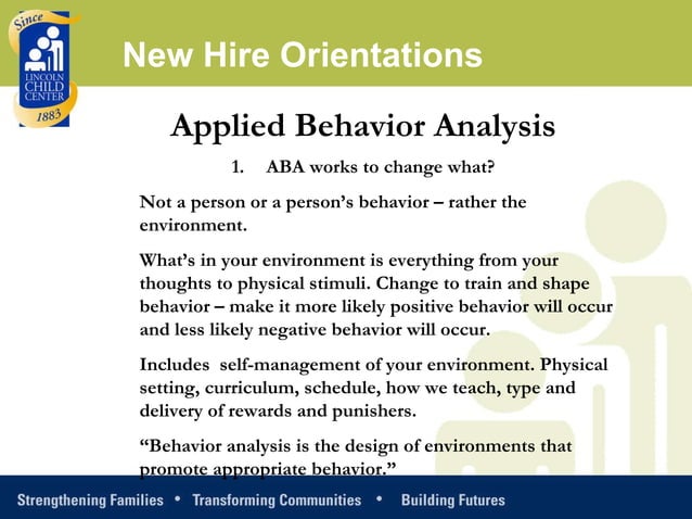 Applied Behavior Analysis | PPT