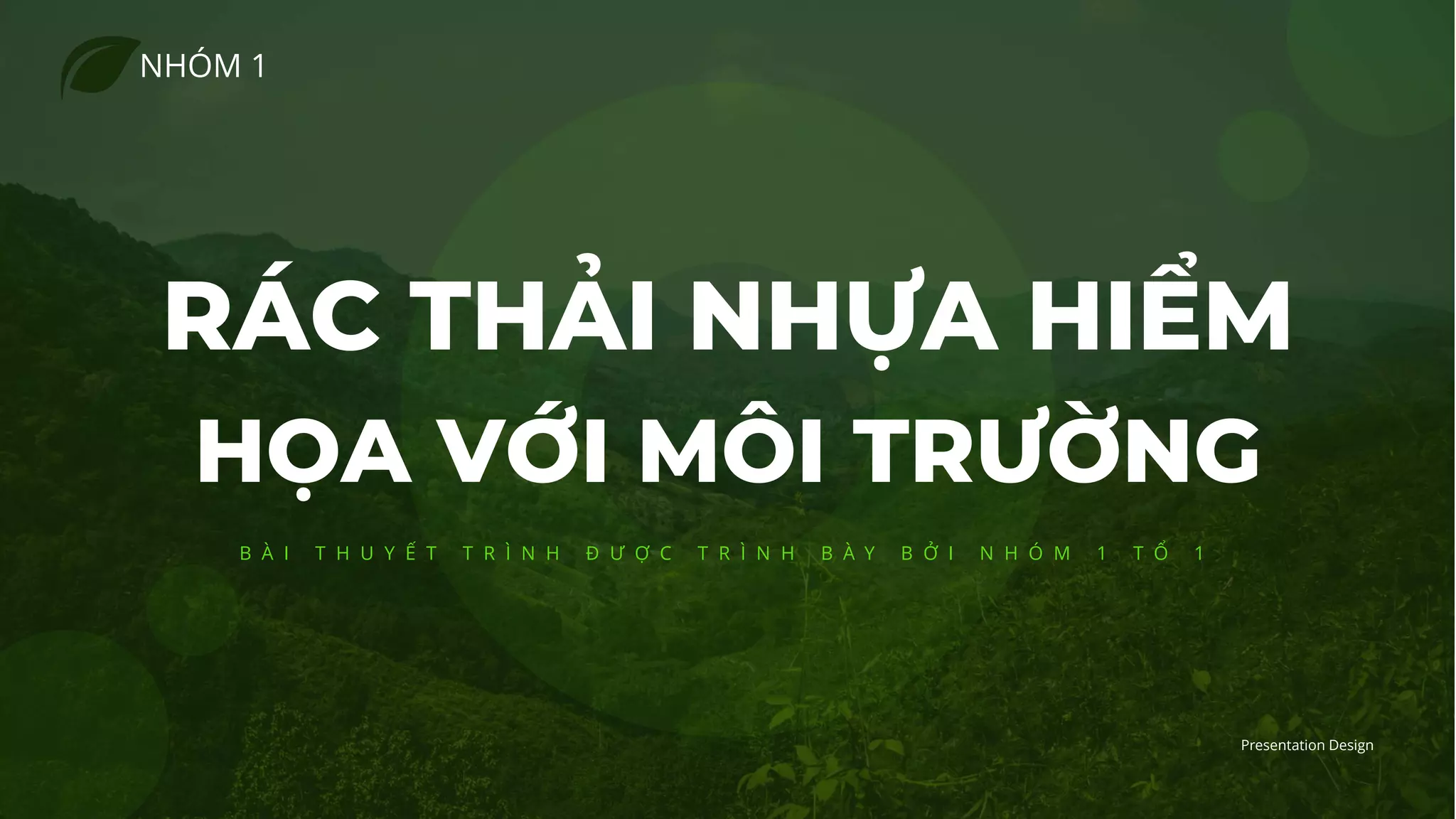 Rác Thải Nhựa | PPTX