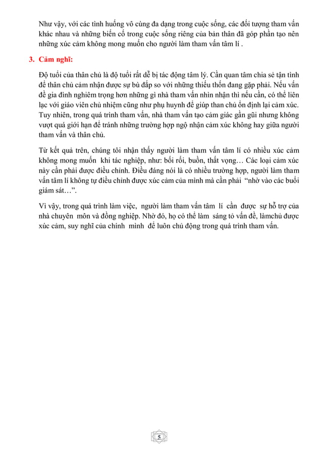 Tham Vấn Học Đường | PDF