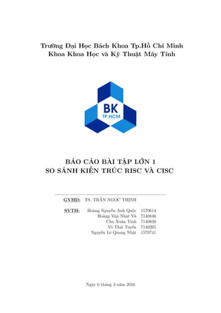 risc cisc_assignment_k2015-2 | PDF