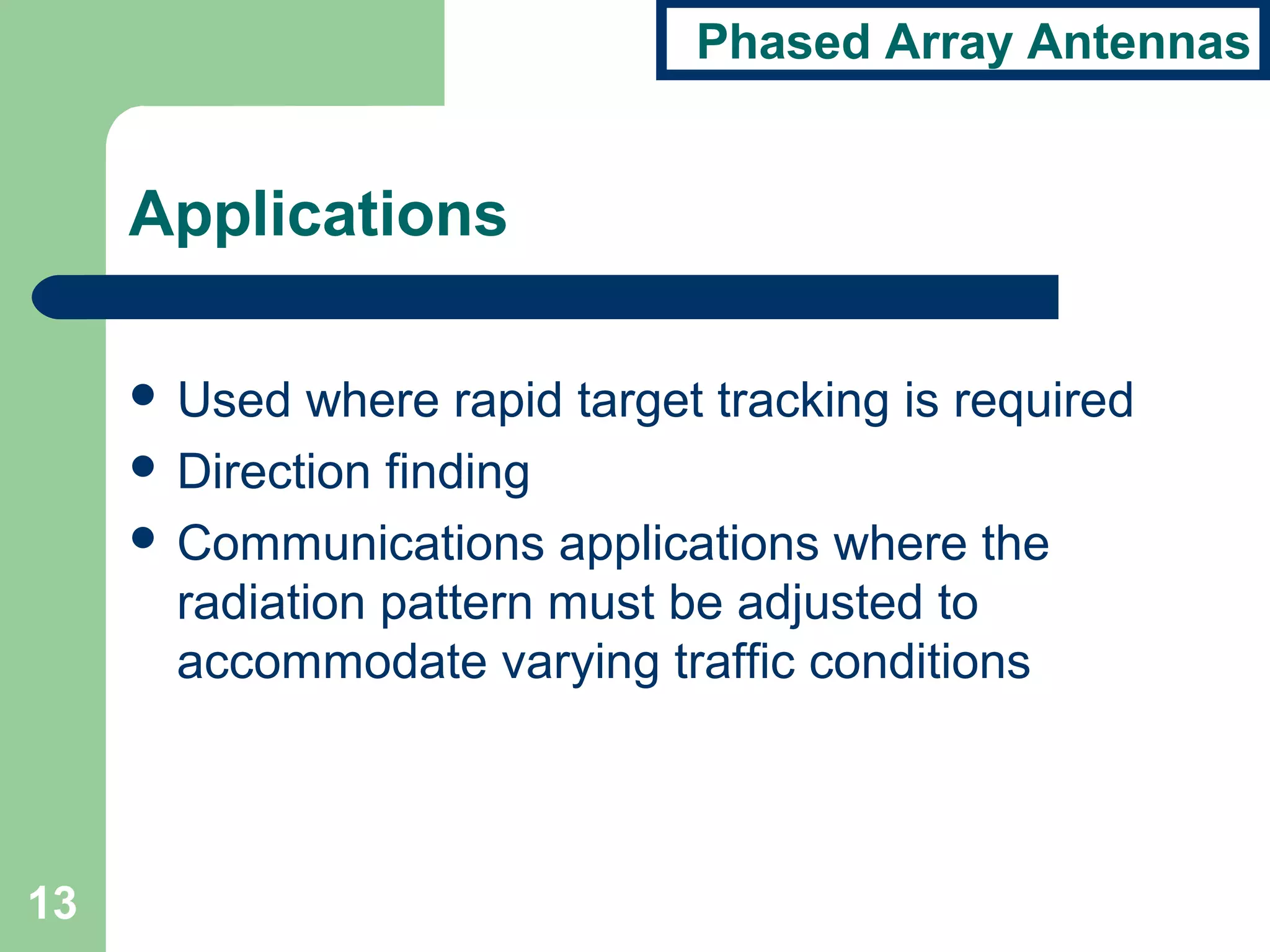 Phased array radar antennas - Anten mảng pha | PPT