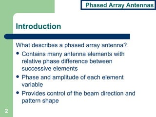 Phased array radar antennas - Anten mảng pha | PPT