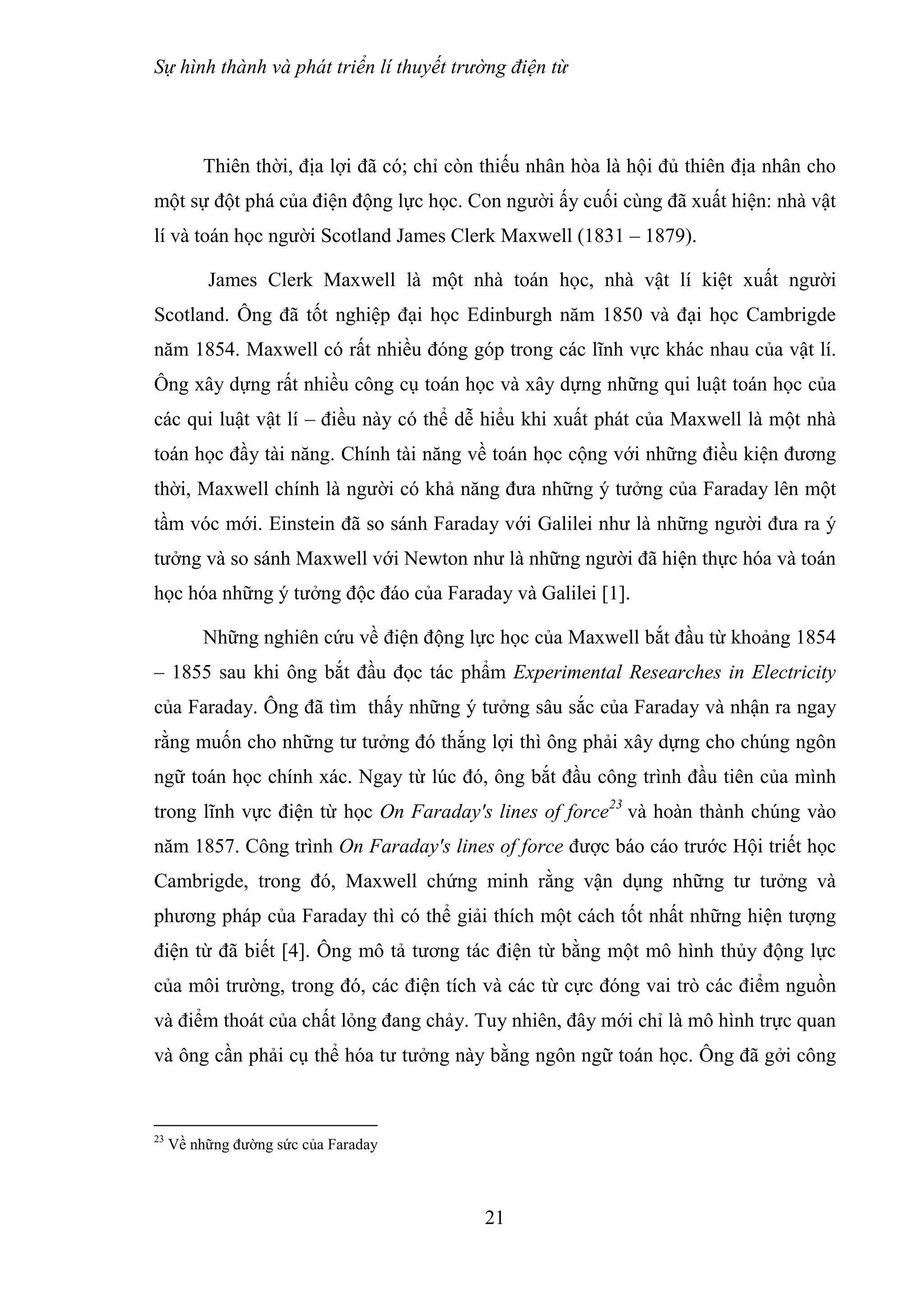 [Essay] History of Classical Electrodynamics theory | PDF