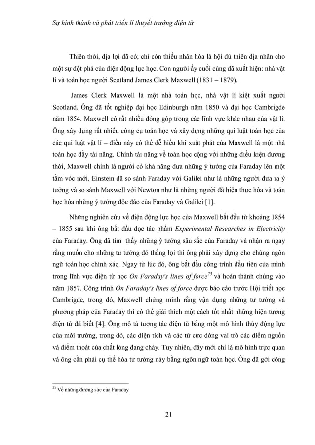 [Essay] History of Classical Electrodynamics theory | PDF