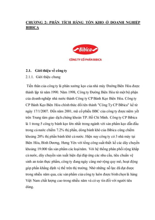 Nhóm 4: Phân tích hàng tồn kho tại một doanh nghiệp.docx