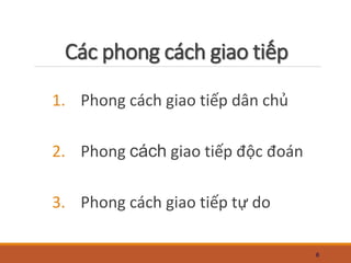 Slide phong cách giao tiếp độc đoán | PPTX