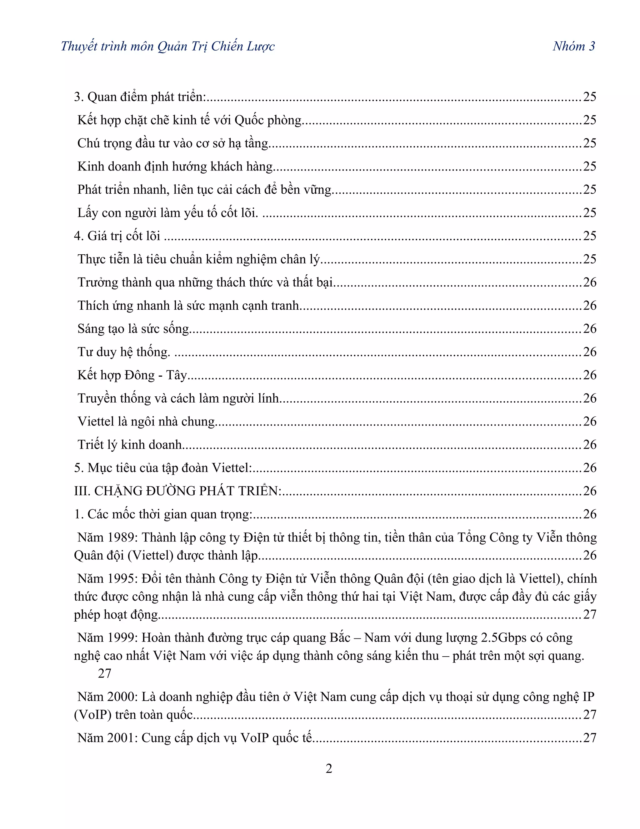 PHÂN TÍCH CHIẾN LƯỢC KINH DOANH QUỐC TẾ CỦA TẬP ĐOÀN VIETTEL | DOC