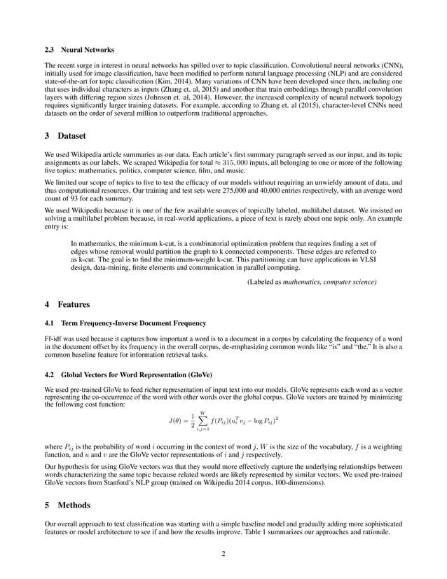 NLP Project: Paragraph Topic Classification | PDF