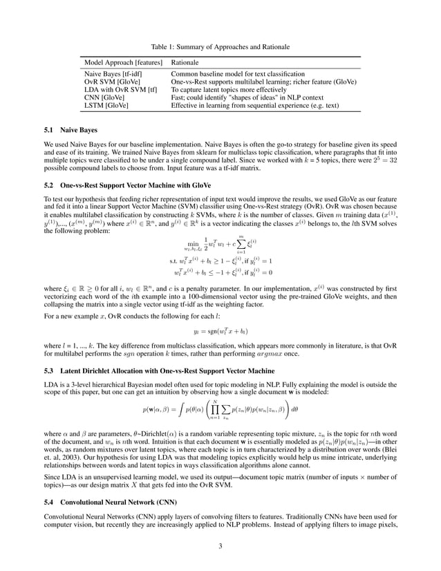 NLP Project: Paragraph Topic Classification | PDF