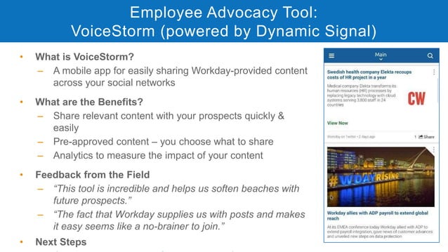 WDAY NHO deck | PPTX | Social Networking | Internet