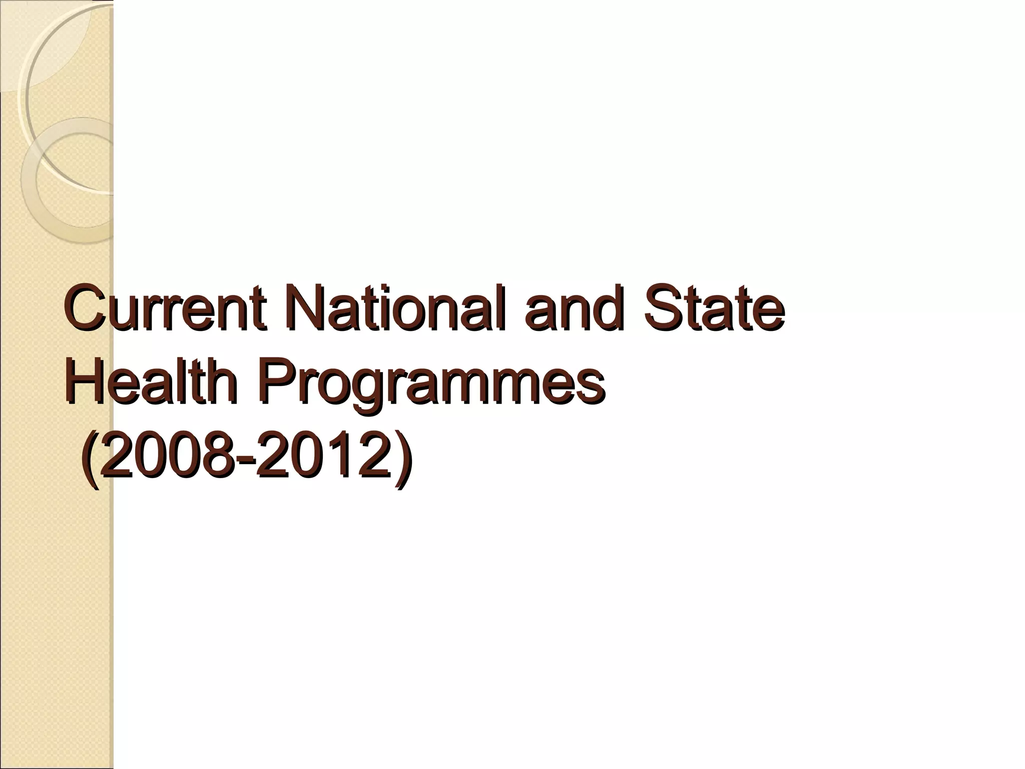 national and states health care programs | PPT