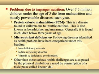 National & Global Health Problem | PPT