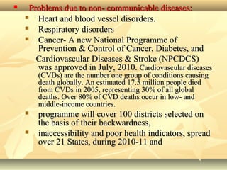 National & Global Health Problem | PPT | Diseases and Conditions ...
