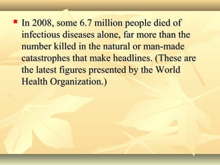 National & Global Health Problem | PPT