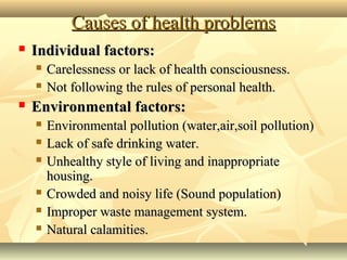 National & Global Health Problem | PPT