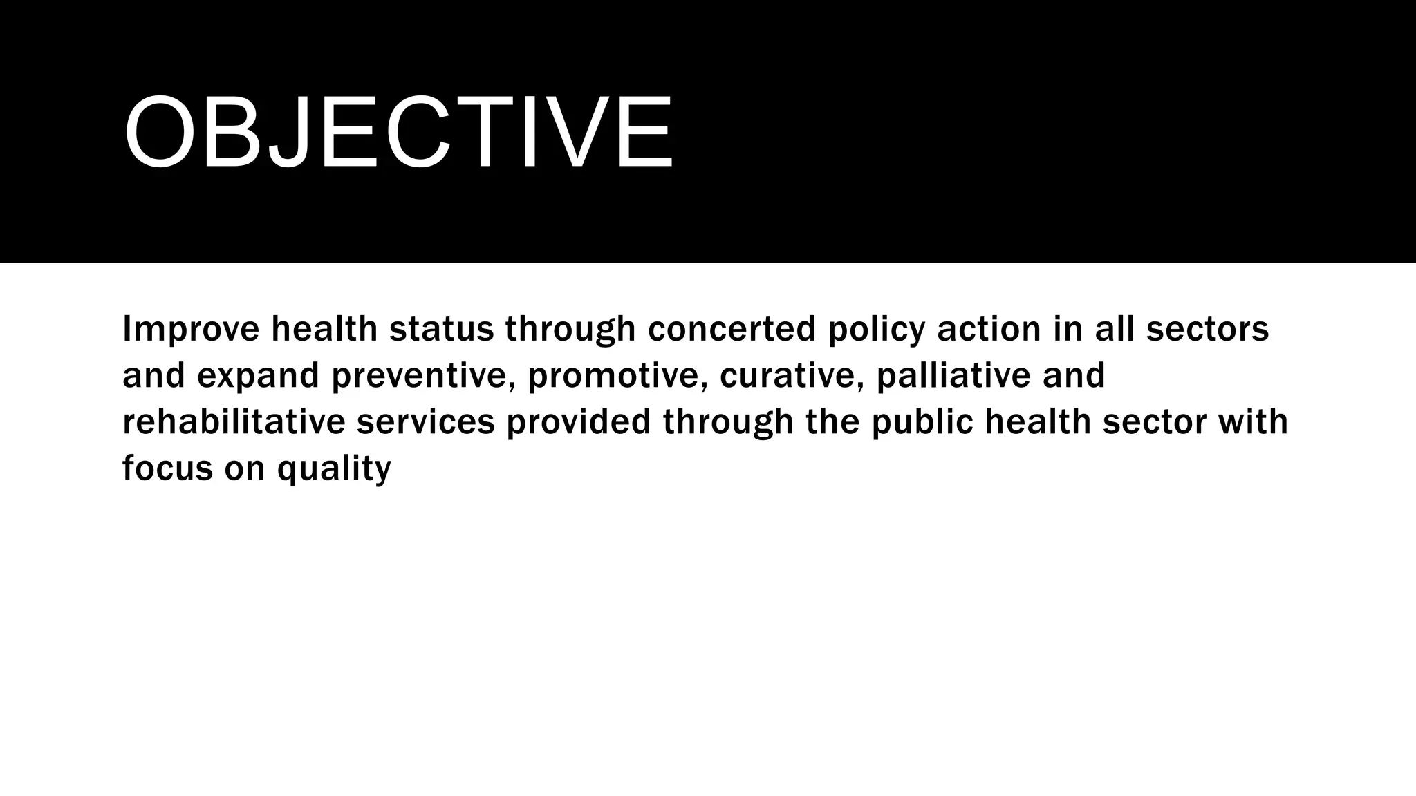 National Health Policy- 2017 | PPTX