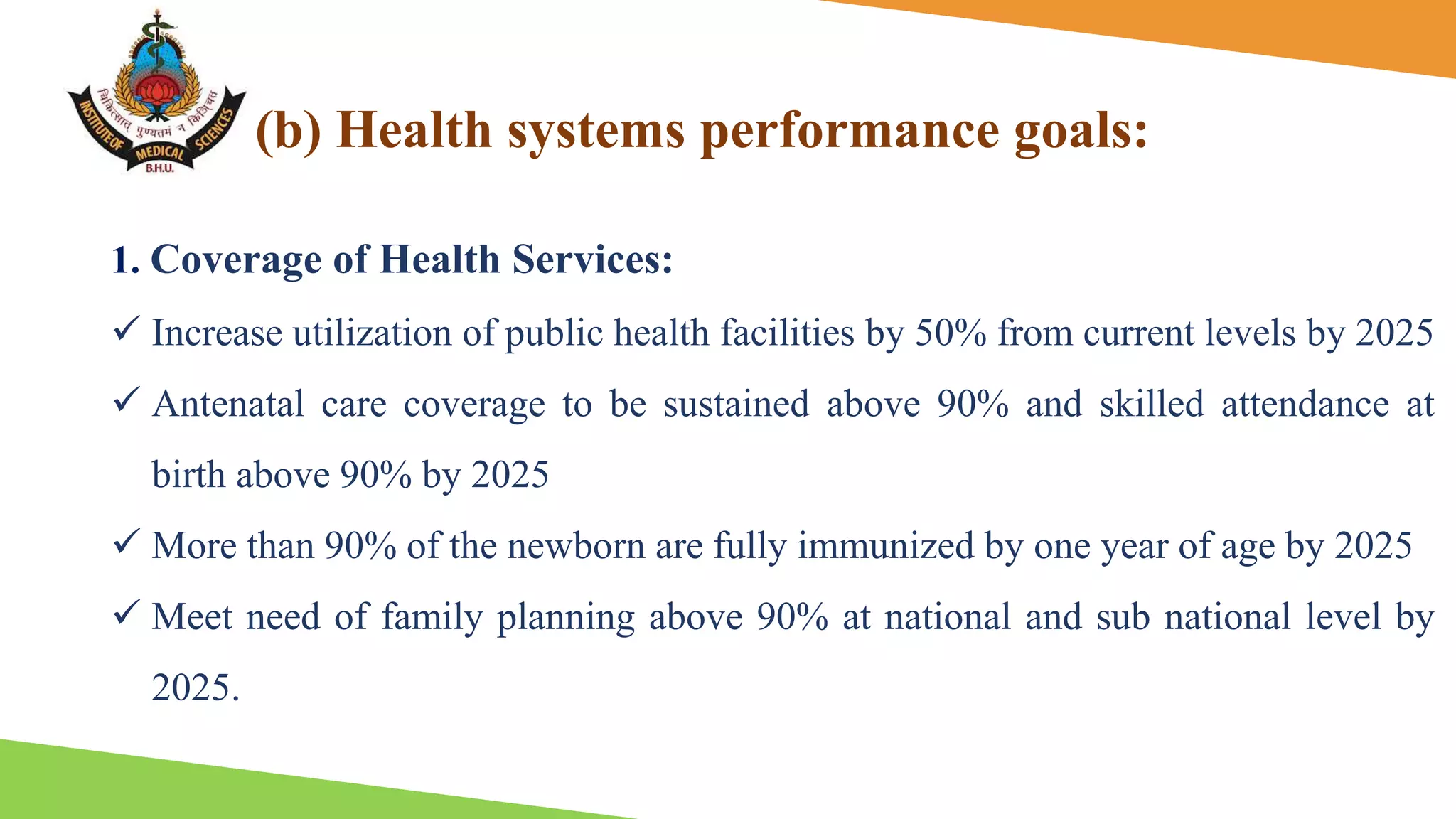 National Health Policy 2017 and its historic perspective | PPTX