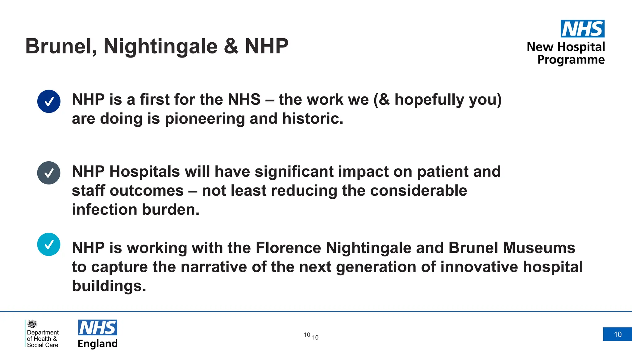 Human benefits and life improvements of The New Hospital Programme ...
