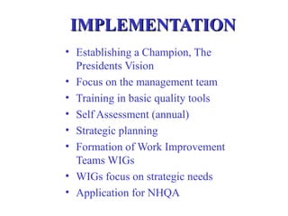 NHQA presentation | PPT